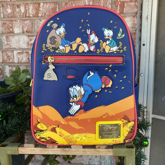 Loungefly | Bags | Loungefly Mini Backpack Ducktales Design New | Poshmark